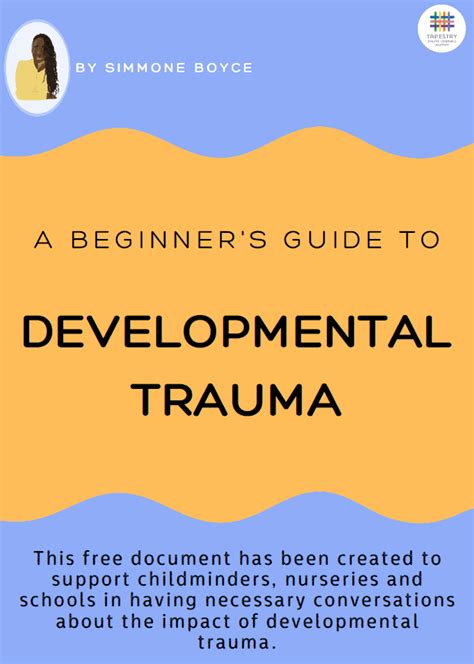 A Beginner S Guide To Developmental Trauma Tapestry UK