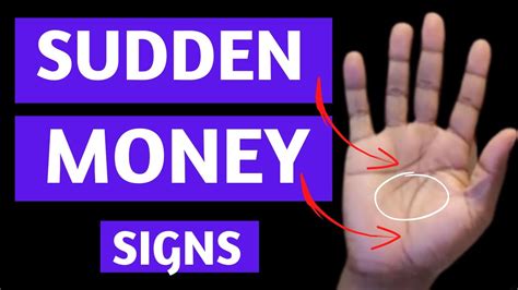 Sudden Big Money Signs And Lines On Your Hands Palmistry Youtube