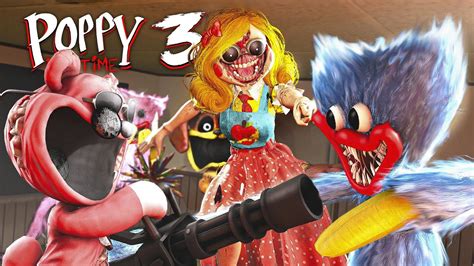 Monster Poppy School Episode 14 Huggy Wuggys Back Carme Youtube