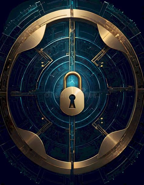 Shield Symbolizing Data Protection And Privacy Stock Illustration Illustration Of Digital