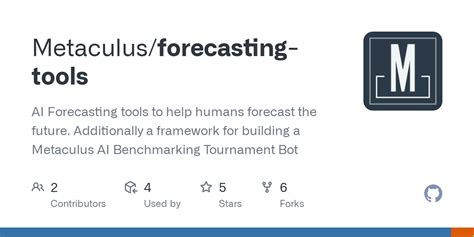 Github Metaculus Forecasting Tools Ai Forecasting Tools To Help