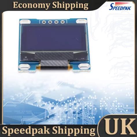 UK MINI SCHEDA Schermo Modulo Display OLED Pin DC V I C IIC Per Ard EUR