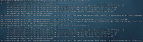Bug When I Used The Datax Doriswirter To Migrate Data The Be Process Is Suspendedthe Job