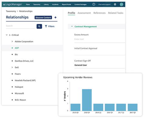 Contract Management Software Tools LogicManager