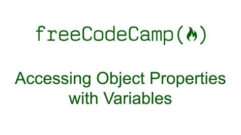 Accessing Object Properties With Variables Free Code Camp