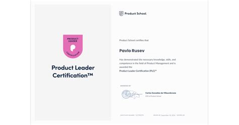 Pavlo Rusev On Linkedin Product Leader Certification™ • Pavlo Rusev • Product Management…