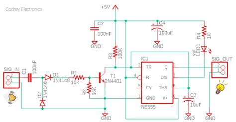Table Clock Adapter For Electronics Projects Codrey Electronics