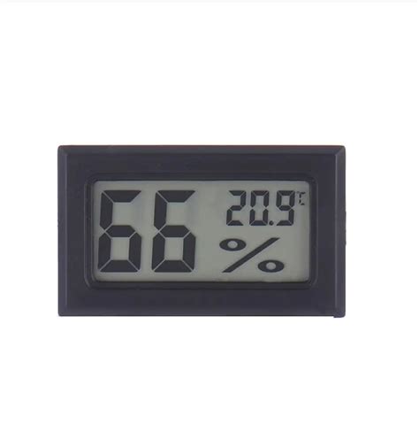 Mini Lcd Digital Display Temperature Sensor Humidity Meter Gauge