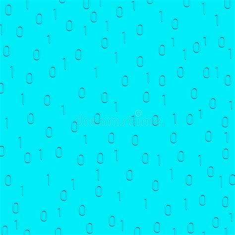 Abstract Binary Code Background D Rendering Illustration Stock