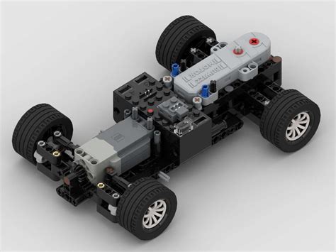 Lego Moc 1 Buwizz Motor Chassis Rwd By N1k0l4 Rebrickable Build