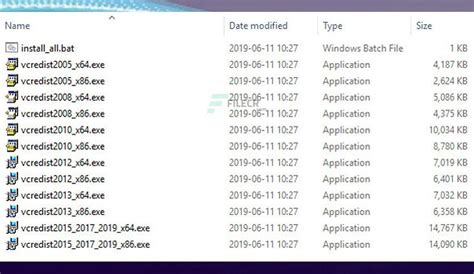 Visual C Redistributable Runtimes All In One 2025 Filecr