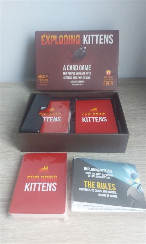 Exploding And Imploding Kittens Original Hobbies And Toys Toys And Games