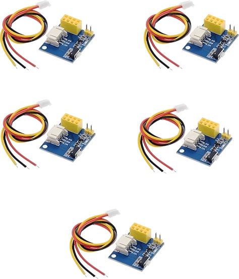 Pameencos 5 Pcs Esp8266 Esp 01 Esp 01s Rgb Led Ide Adapter