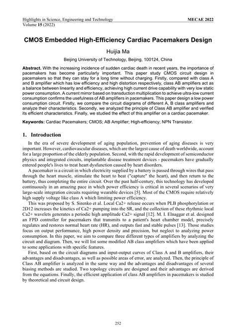 Pdf Cmos Embedded High Efficiency Cardiac Pacemakers Design