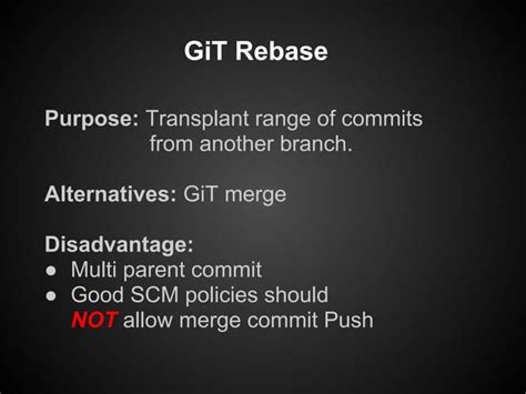Git Rebase Howto Pdf Technology And Computing