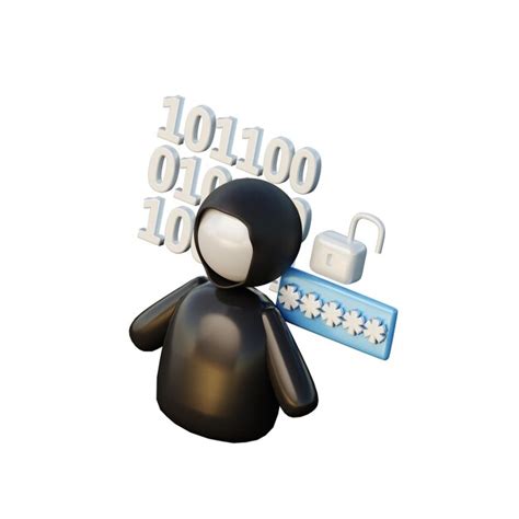 Premium Photo 3d Hacker Illustration