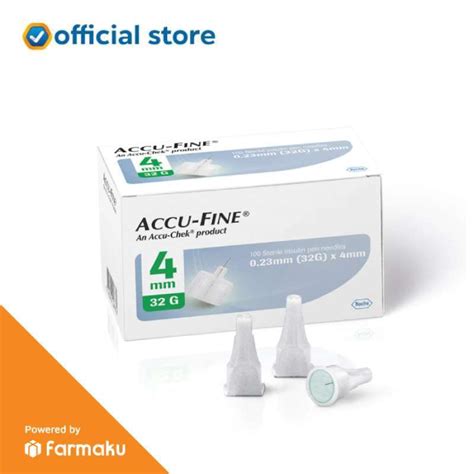 Promo Accu Fine Pen Needle Jarum Insulin 32g 4mm By Accu Chek Diskon