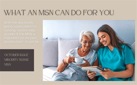 What An Msn Can Do For You Minority Nurse