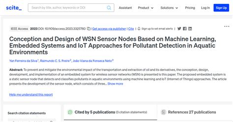 Conception And Design Of Wsn Sensor Nodes Based On Machine Learning Embedded Systems And Iot