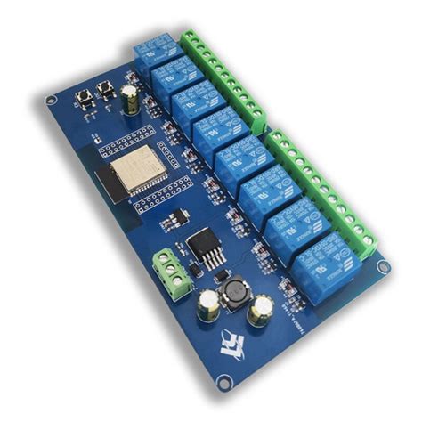 Dc5 30v Power Supply Esp32 Wifi Bluetooth Ble 8 Way Relay Module Esp32