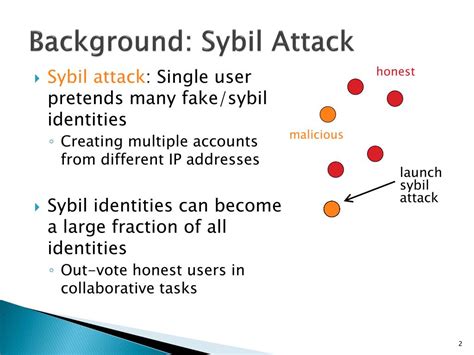 Ppt Sybilguard Defending Against Sybil Attacks Via Social Networks