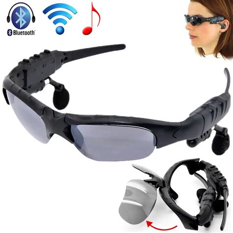 New Outdoor Sunglasses Bluetooth Headset Headphone Sun Glasses For Music Player Android Os