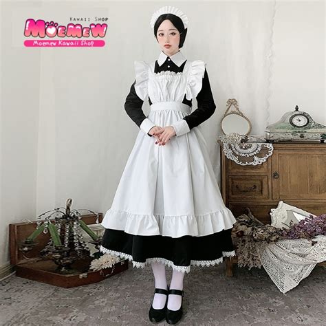 🌹 ชุดเมดยาว ชุดเมดวิคตอเรีย 🌹 🚩 Moemew Kawaii Shop
