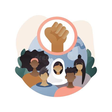 Empoderamiento Juvenil Y Movimiento De Activismo Estímulo Concepto De