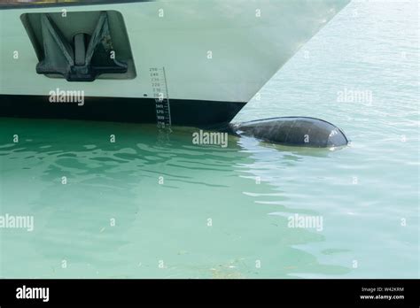 Ship Hull Depth Markings Hi Res Stock Photography And Images Alamy