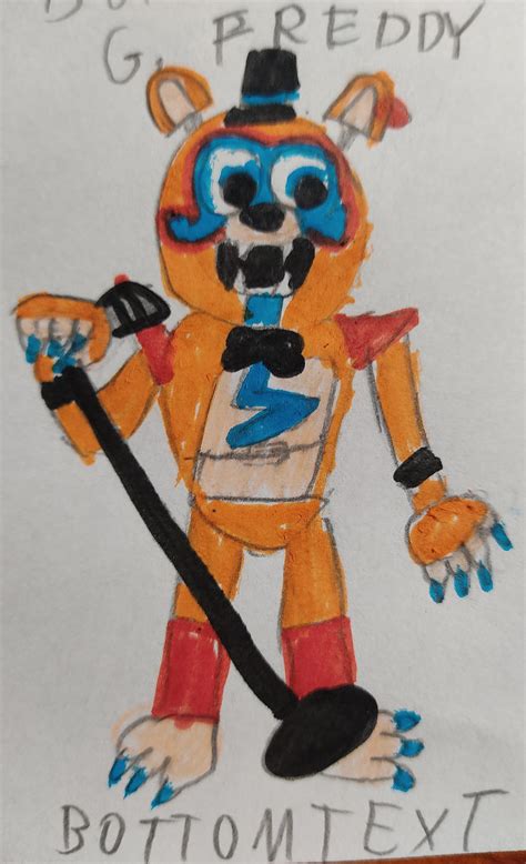 Today Have This Glamrock Freddy Drawing Rfivenightsatfreddys