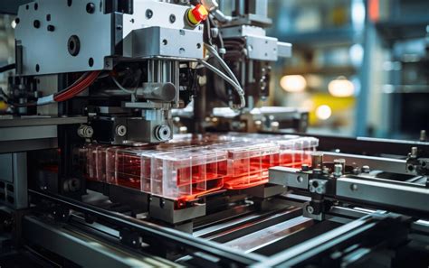 Premium Ai Image Efficiency In Action The Automated Packaging Line