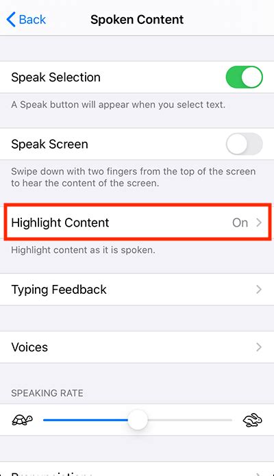 How To Enable Your Device To Read Aloud The Content On The Screen IOS For IPhone IPad And