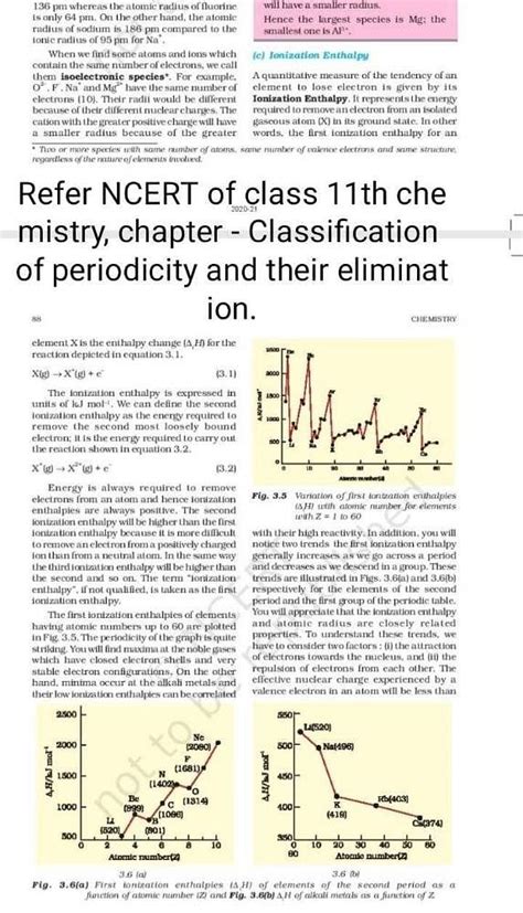 Want Explination On Electron Gain Enthalpy And Ionisation Potential Edurev Class 11 Question