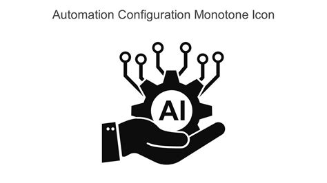 Automation Configuration Monotone Icon In Powerpoint Pptx Png And Editable Eps Format Ppt Sample