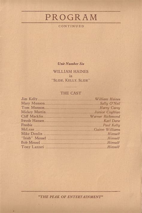 Sample Grand Opening Program