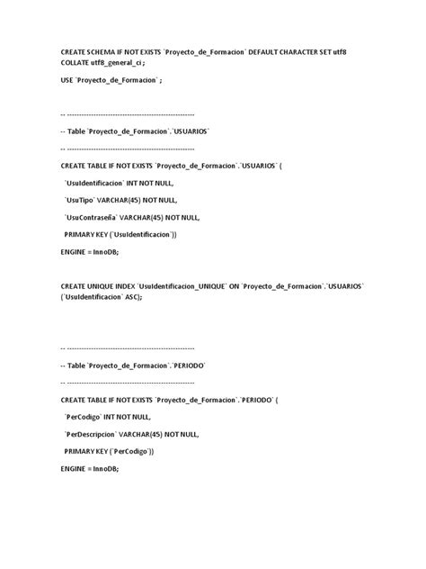 Create Schema If Not Exists Descargar Gratis Pdf Índice De Base De Datos Bases De Datos