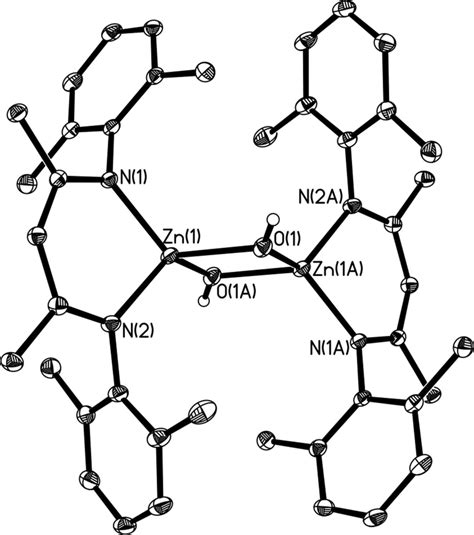 The Molecular Structure Of The Title Complex Anisotropic Displacement Download Scientific