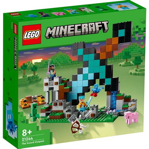 Lego Minecraft The Sword Outpost 21244 Big W