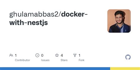 Docker With Nestjsenvdevelopment At Main · Ghulamabbas2docker With Nestjs · Github