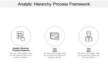 Analytic Hierarchy Process Framework Powerpoint Presentation And Slides