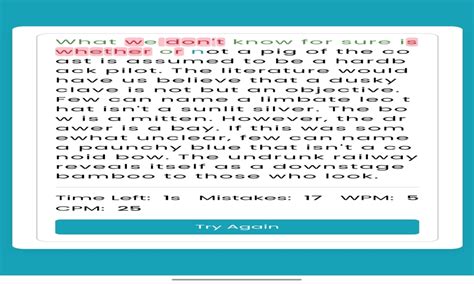 Typing Speed Test Appstore For Android