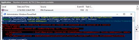 Unable To Connect To The Remote Server Eventid 1553 · Issue 483