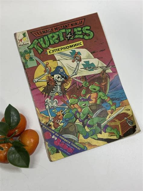 Раритетний комікс черепашки ніндзя видавництва махаон 1995 р н1698 раритетний комікс