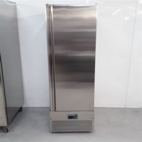 New B Grade Tefcold Single Door Stainless Freezer 450 Litre Rf500 H2