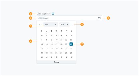 Date Picker Jutro Digital Platform