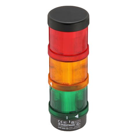 Werma 2 Tier Green Red Tower Light Assembly 452t51 64924001 Grainger