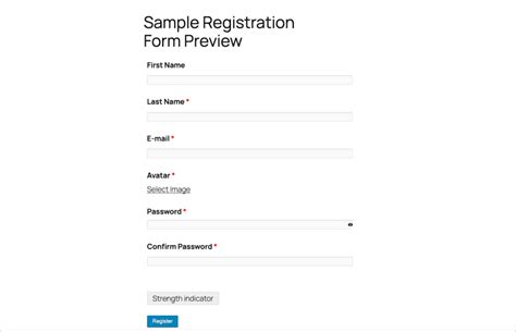 How To Create Registration Forms In Wp User Frontend Wedevs