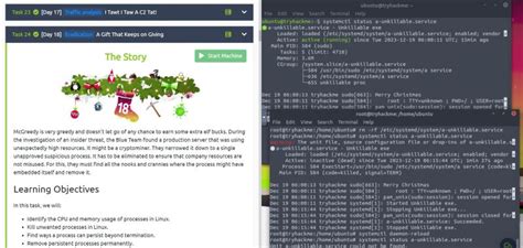 Linux Thm Tryhackme Aoc Aoc23 Adventofcyber Adventofcyber23 Linux Commands Vedang Ranmale