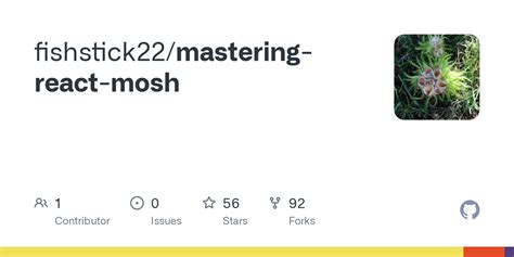 Github Fishstick22mastering React Mosh