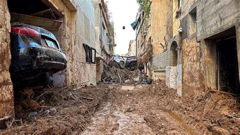 Libya Floods Collapsed Bridges And Wrecked Homes Seen In Before And
